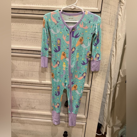 Little Sleepies | One Pieces | Little Sleepies Mermaid Magic Zippy ...